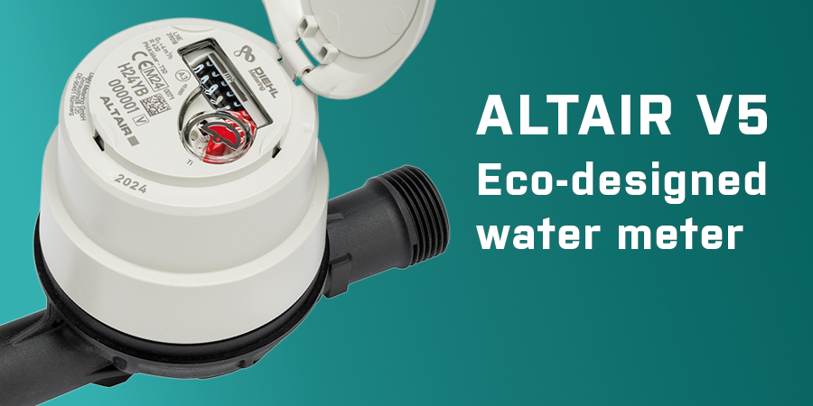 ALTAIR V5: Eco-designed water meter for smarter cities | Diehl Metering