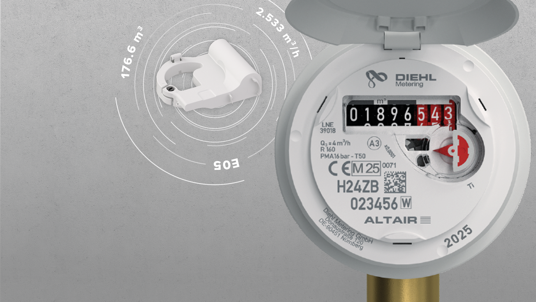 Discover the new ALTAIR V5 water meter by Diehl Metering | Diehl Group